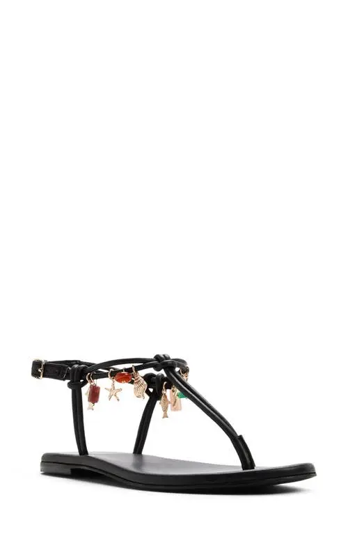 Aldo Seajewels Ankle Strap Sandal - Black