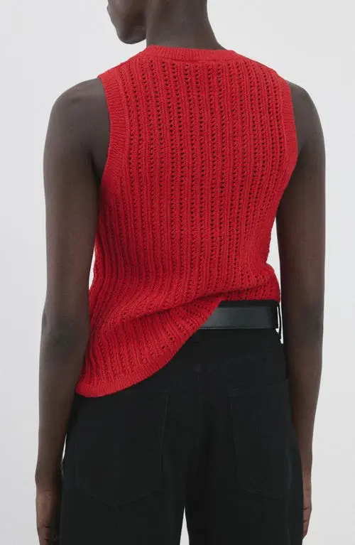 Mango Sito Top - Red