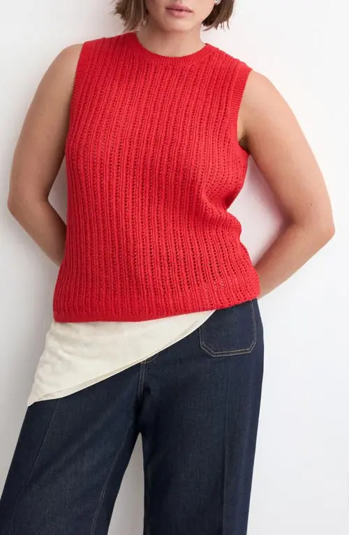 Mango Sito Top - Red
