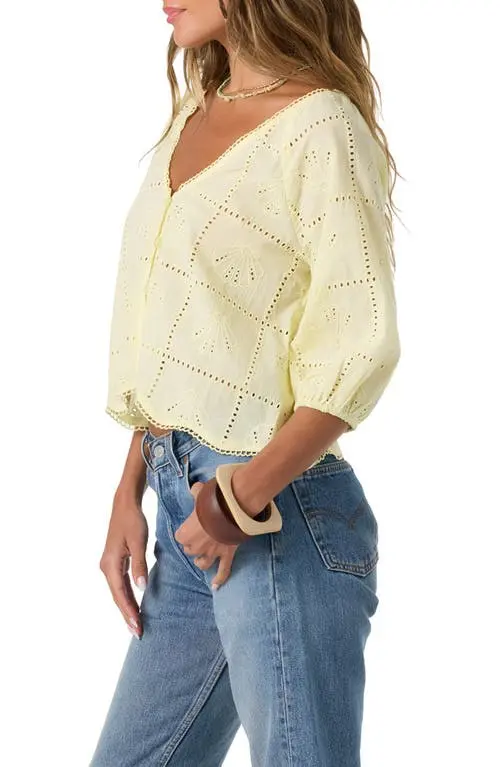 O'Neill Flora Embroidered Button-up Shirt