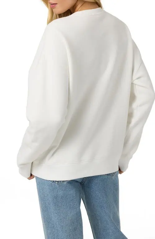 O'Neill Reflect Oversized Fleece Graphic Sweatshirt