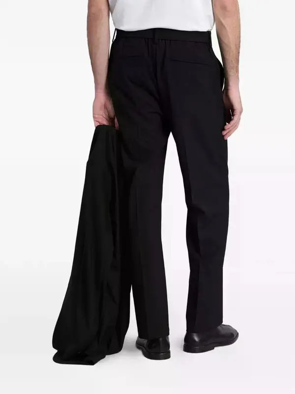 Attachment Belted Pleated Trousers