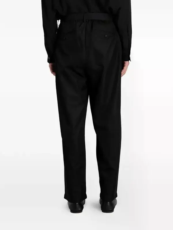 Attachment Belted Pleated Trousers