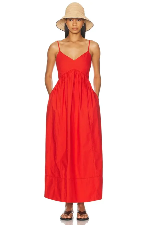 Jenni Kayne Peninsula Dress - Tomato