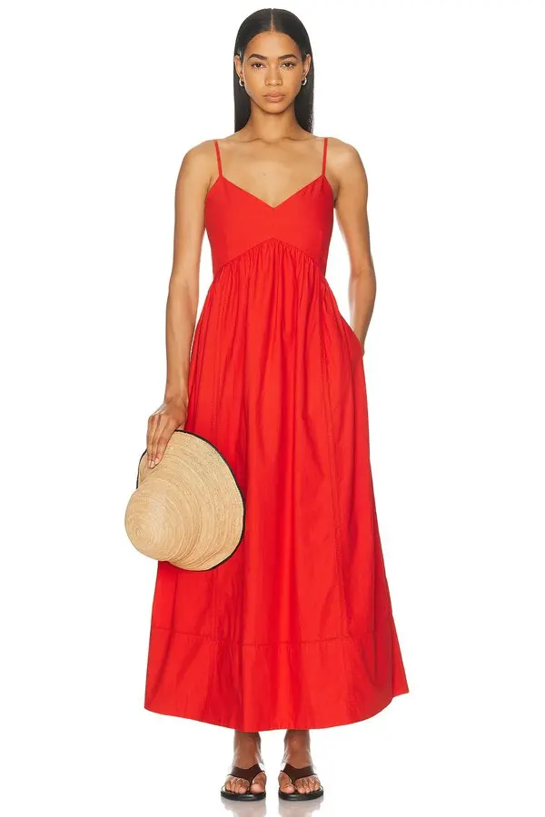 Jenni Kayne Peninsula Dress - Tomato