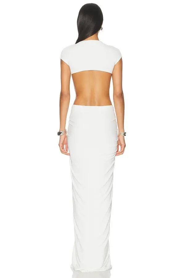 GRACE LING Relic Charms Belted Maxi Dress