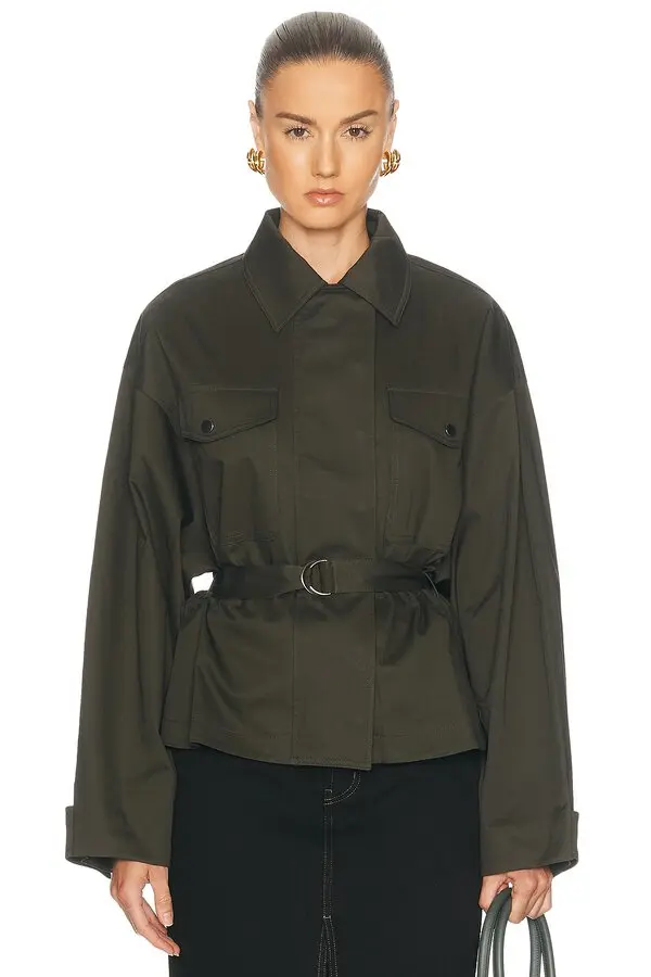 EAVES X Jasmine Tookes Lina Belted Jacket