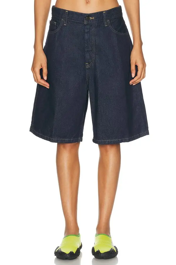 Carhartt Work In Progress Brandon Short - Blue Rinsed