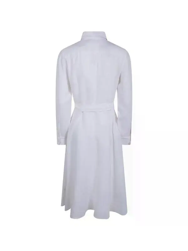 Ralph Lauren Belted Button-up Shirt Dress