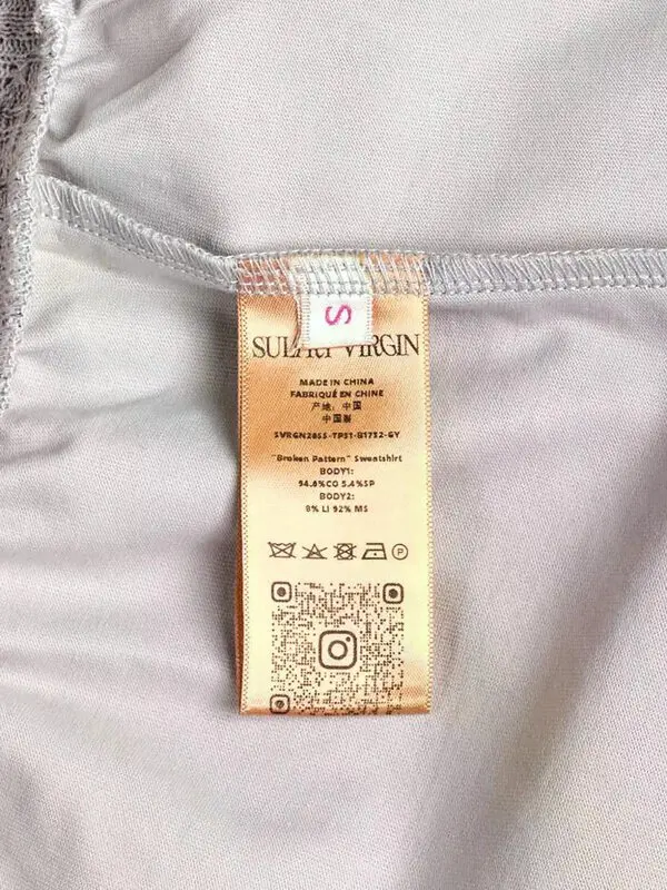 SULTRY VIRGIN Heart-print Sweatshirt