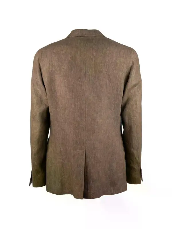 Incotex Single-breasted Jacket - Brown