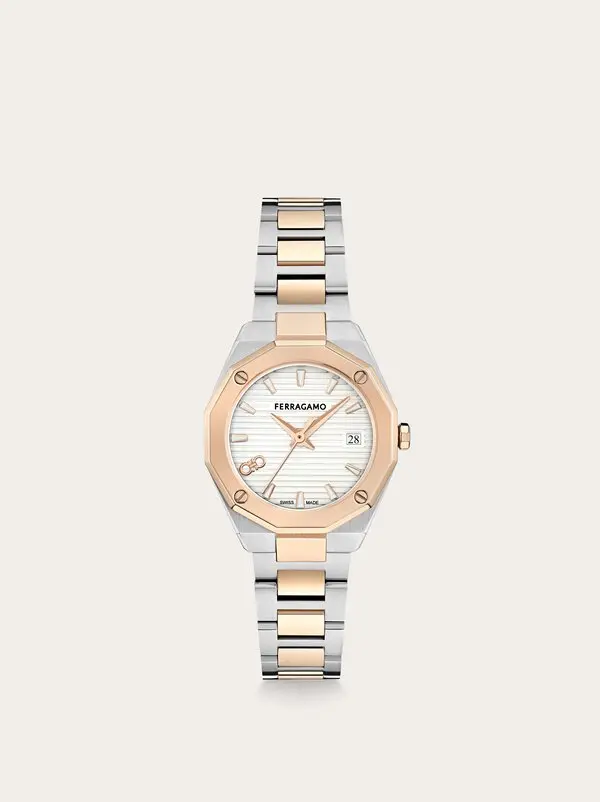 FERRAGAMO Edge Lady Watch - Pink