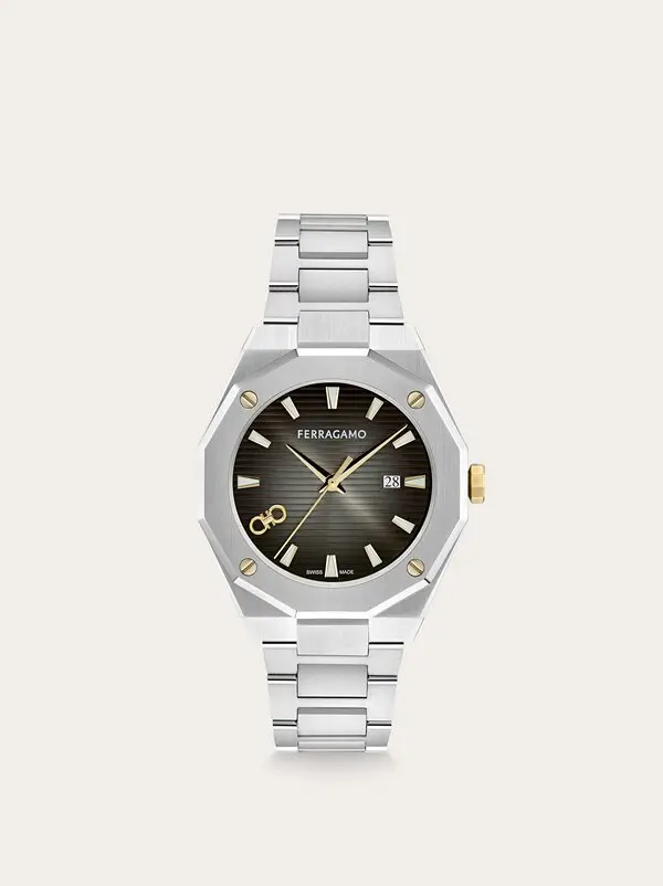 FERRAGAMO Edge Gent Watch - Black