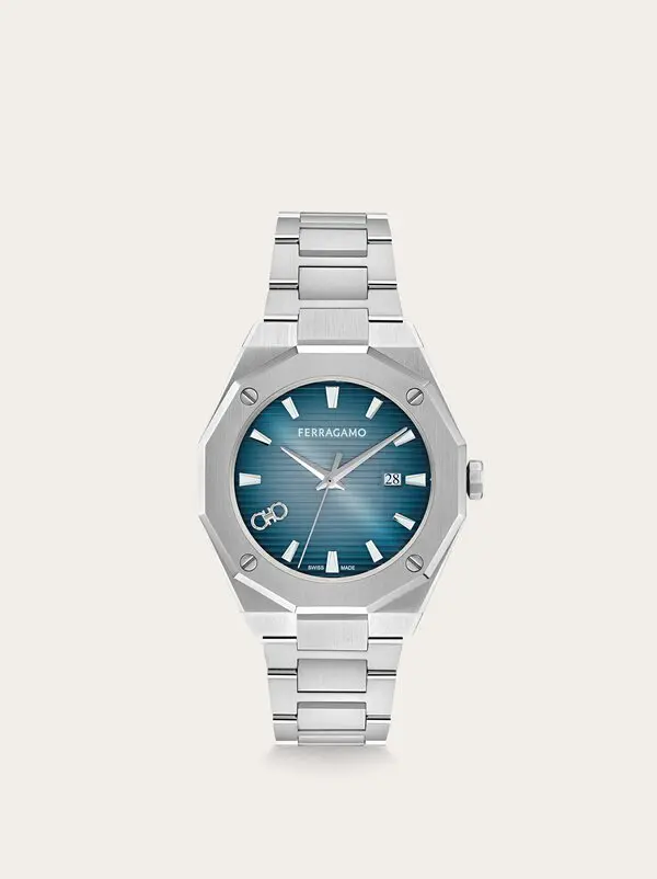 FERRAGAMO Edge Gent Watch - Blue