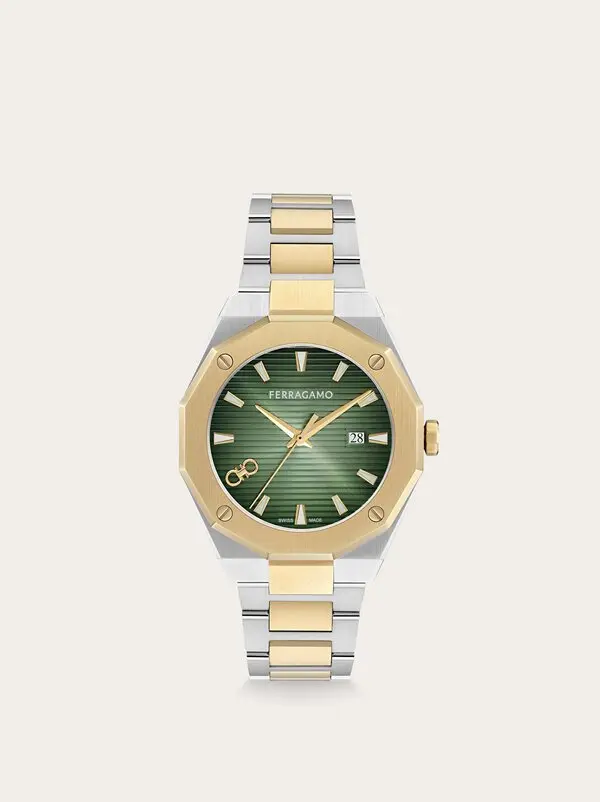FERRAGAMO Edge Gent Watch - Green