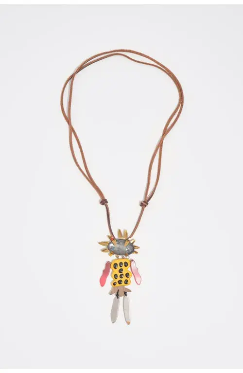 Bimba Y Lola Aged Dancer Pendant - Blue