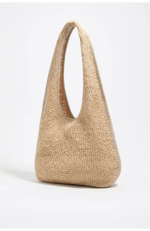 Bimba Y Lola Large Woven Shoulder Bag