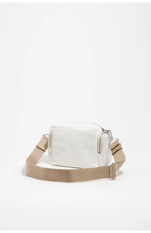 Bimba Y Lola Nylon Mini Utility Bag With Leather Details