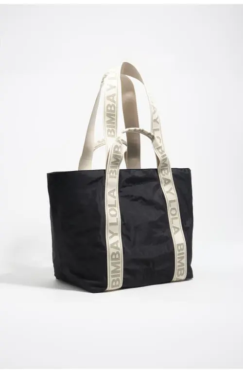 Bimba Y Lola Large Nylon Tote Bag