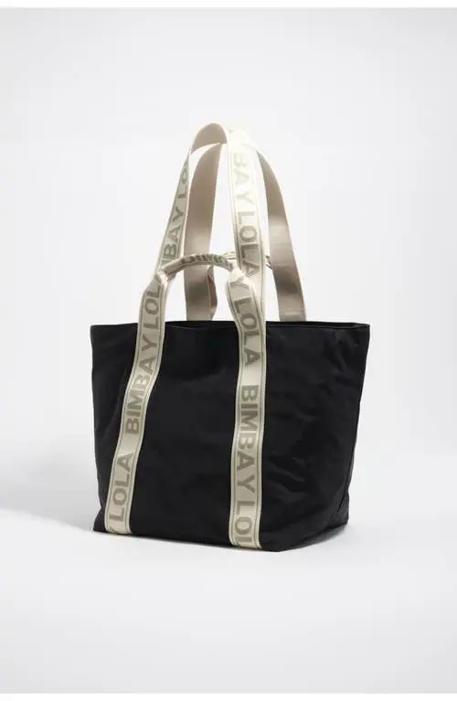Bimba Y Lola Large Nylon Tote Bag