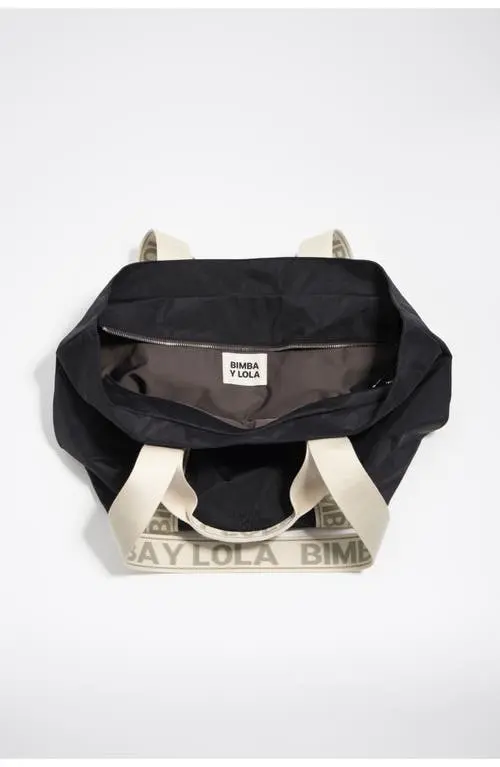 Bimba Y Lola Large Nylon Tote Bag