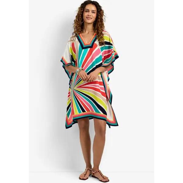 Trina Turk Theodora Printed Caftan Dress - Coppelia