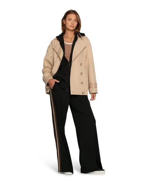 BELLE & BLOOM Striped Wide Leg Pants