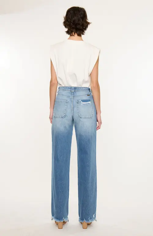 KANCAN Monie High-rise Wide-leg Jeans