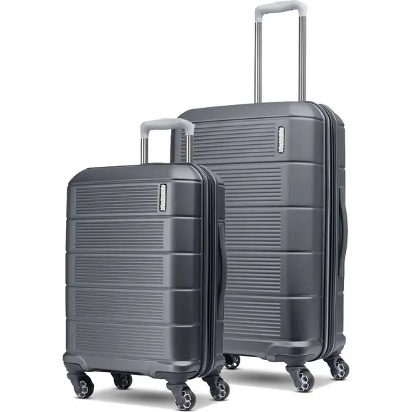 AMERICAN TOURISTER Stratum 2.0 Hardside 2-piece Spinner Set - Charcoal