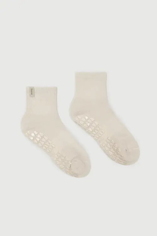 FRAISE Quarter Crew Grip Socks