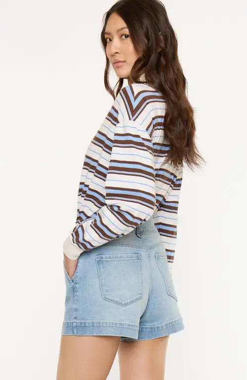 KANCAN High-rise Denim Shorts