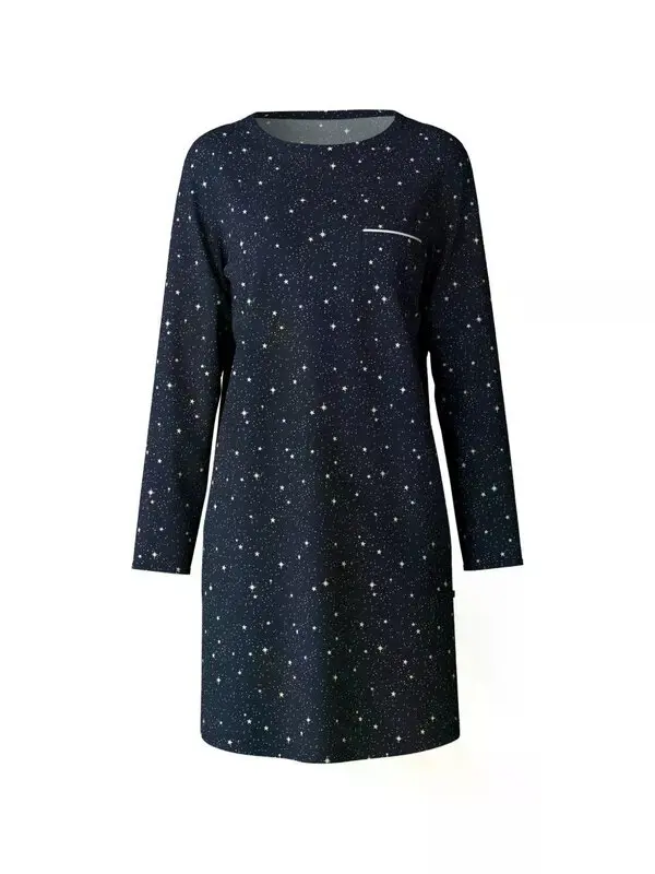CALIDA Star-print Nightdress - Blue
