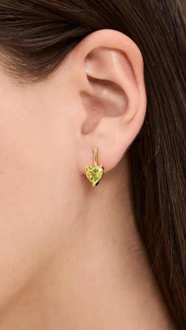 Alexa Leigh Linea Love Stud Earrings - Marigold