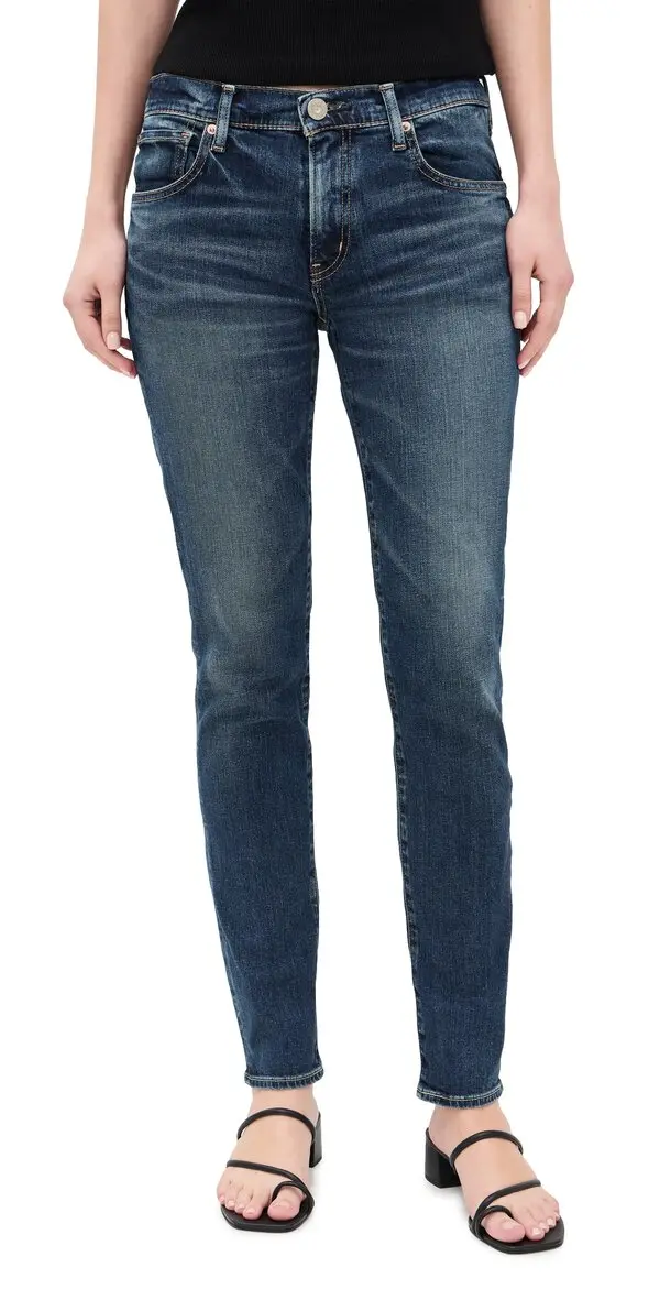 Moussy Vintage Glocester Skinny Jeans - Blue