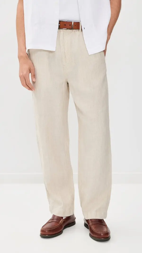 Madewell Linen Back Pants