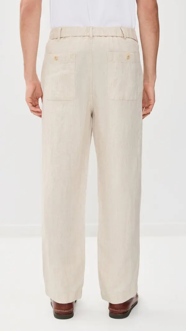 Madewell Linen Back Pants
