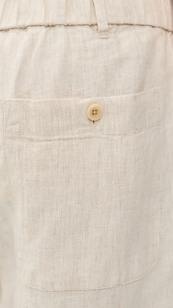 Madewell Linen Back Pants