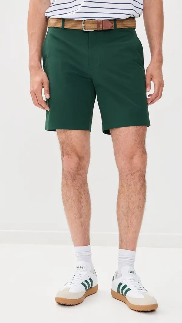Rlx Ralph Lauren Stretch Nylon Shorts - Moss Agate