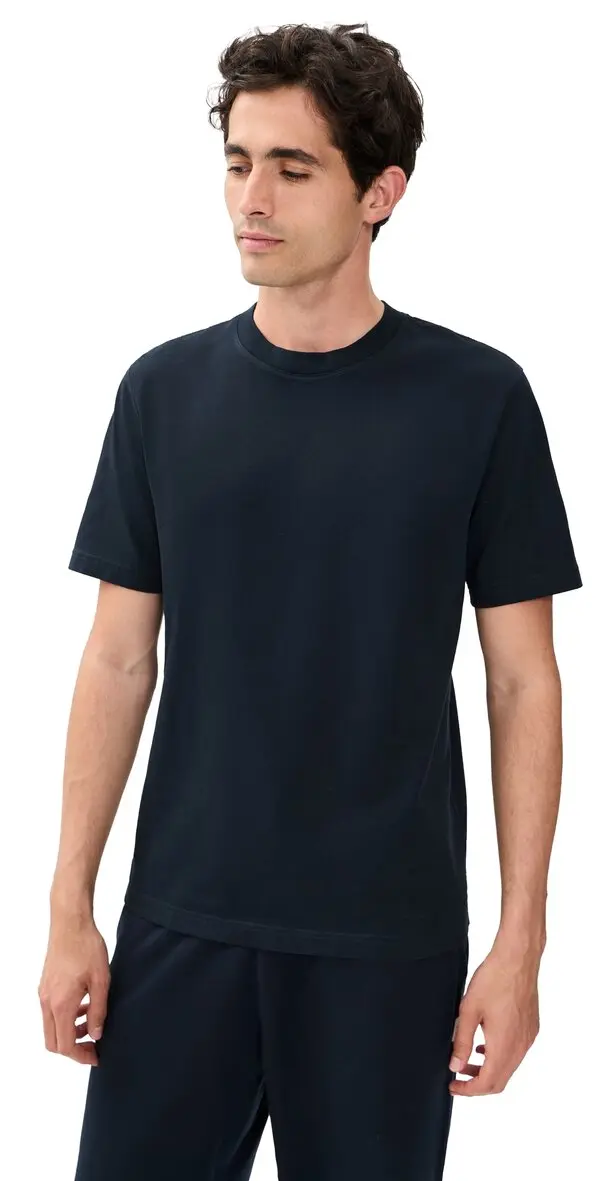 Reigning Champ Midweight Jersey Standard T-shirt - Navy