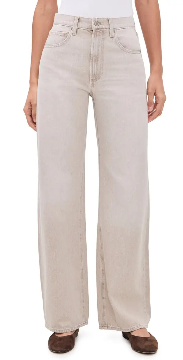 Paige Arellia Straight Leg Jeans - Soft Sepia