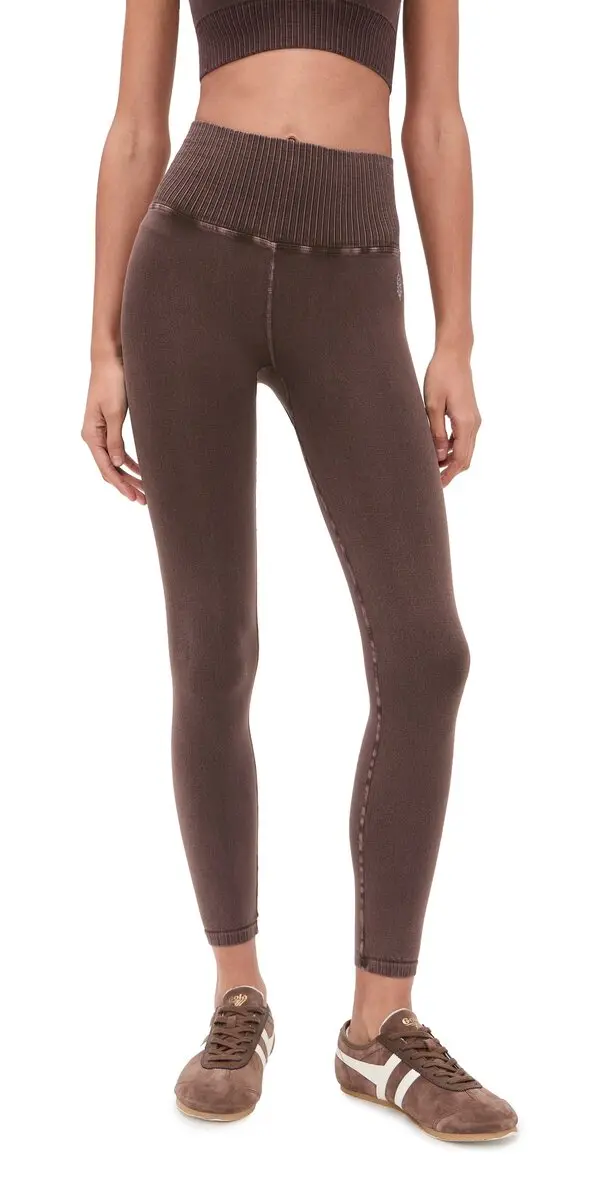 Free People Good Karma Leggings - Chocolate