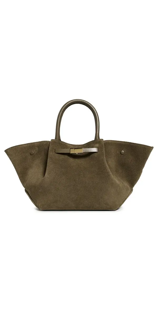 DEMELLIER Midi New York Handbag - Deep Khaki