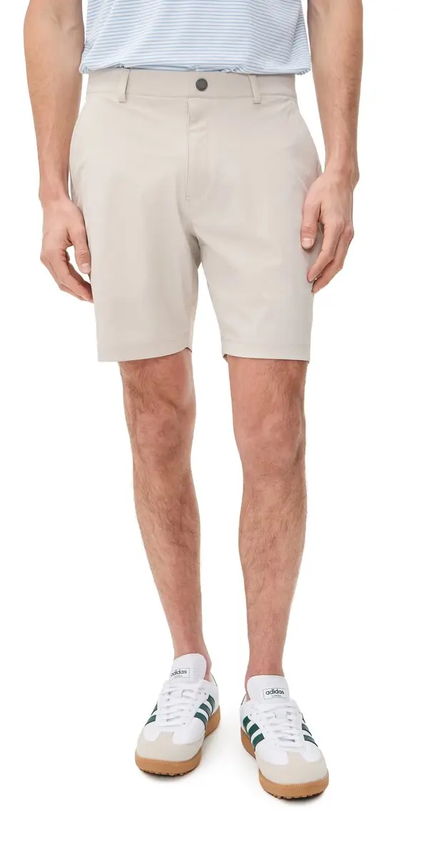 REDVANLY Hanover Pull-on Shorts - Stone