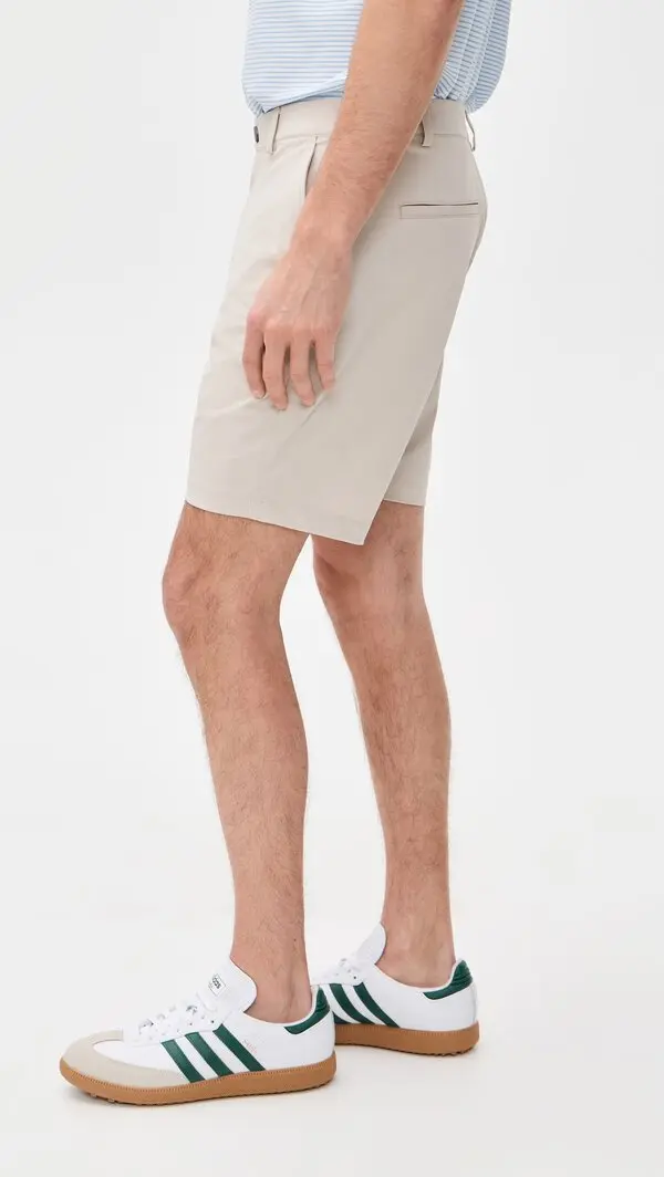 REDVANLY Hanover Pull-on Shorts - Stone
