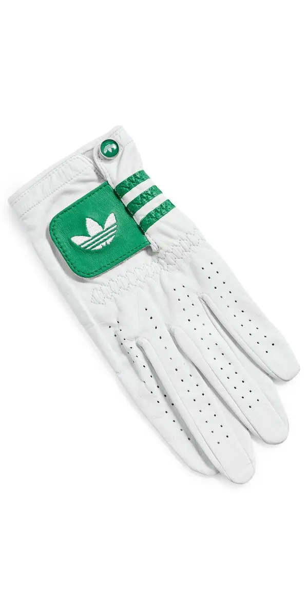 Adidas Leather Gloves - White