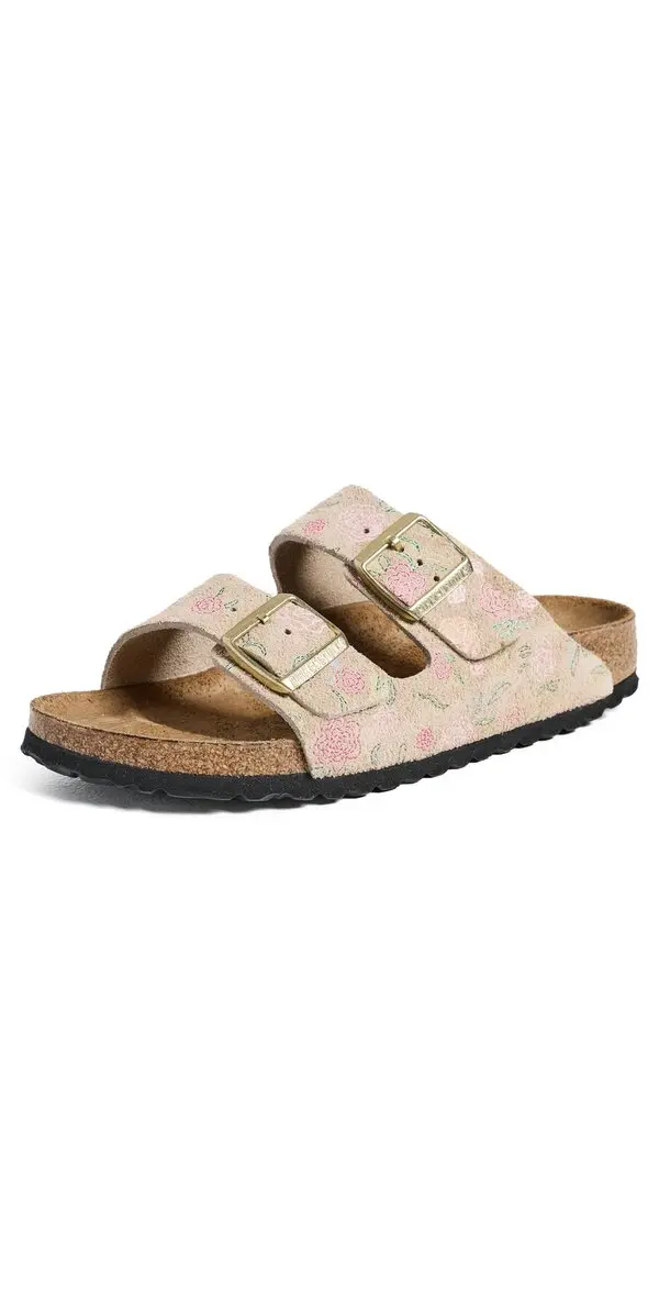 BIRKENSTOCK Arizona Sandals - Sandcastle Flower Print
