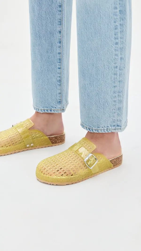 Intentionally Blank Seth Jelly Clogs - Melon