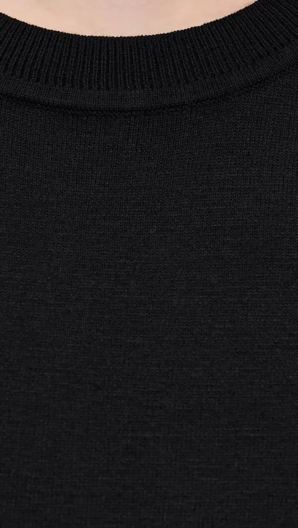 Hatch Softsculpt Knit Tee - Black