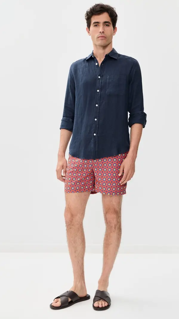 RIPA RIPA Printed Swimshorts - Red