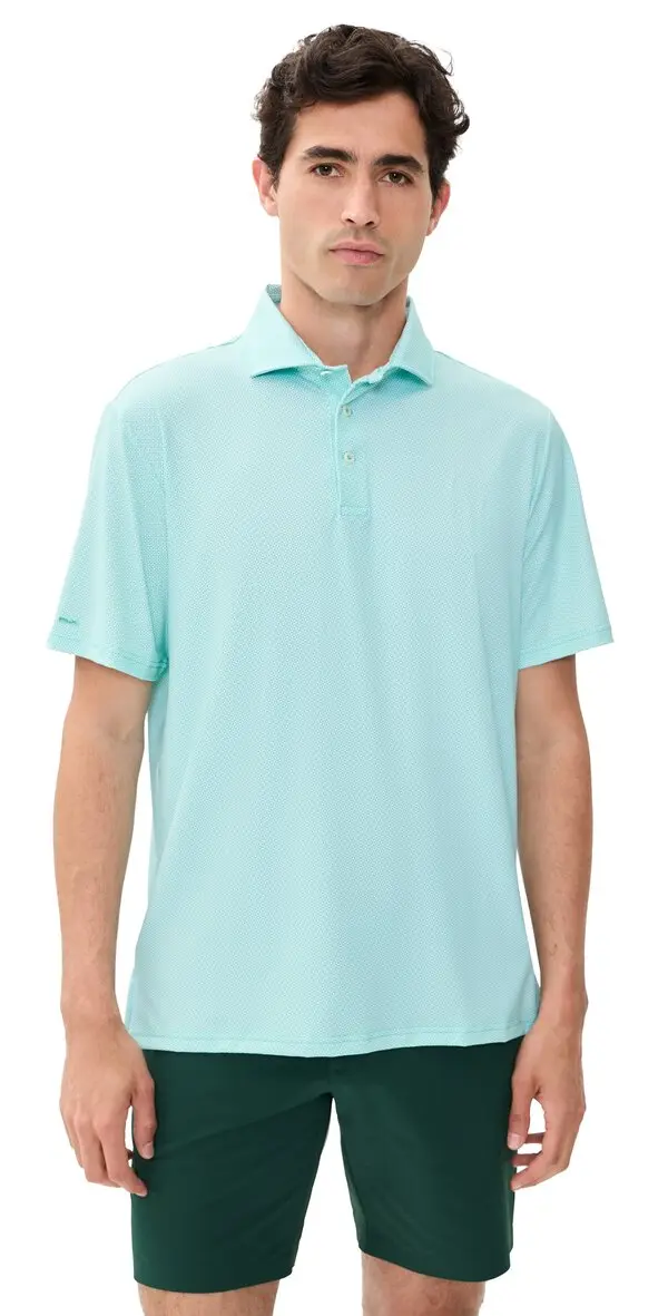 Rlx Ralph Lauren Beekman Deco Lightweight Airflow Jersey - Light Mint Beekman Deco